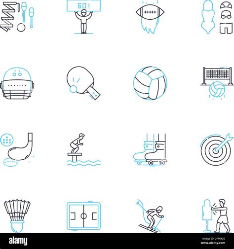 Treatment Linear Icons Set Therapy Medication Healing Cure