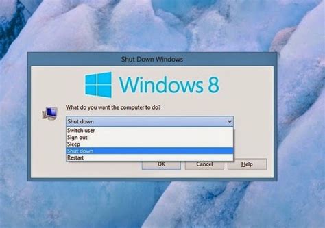 Cara Lock Log Off Restart Shut Down Dan Switch User Di Windows