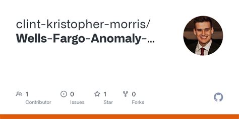 GitHub Clint Kristopher Morris Wells Fargo Anomaly Detection Competition
