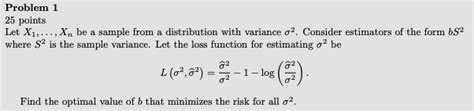 solved problem 125 ﻿pointslet x1 dots xn ﻿be a sample from a