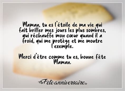 Texte De Fête Maman Mon étoile Bonne Fête Des Mères
