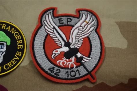 LOT 4 ÉCUSSONS militaire patch armée insigne Escadron de Protection
