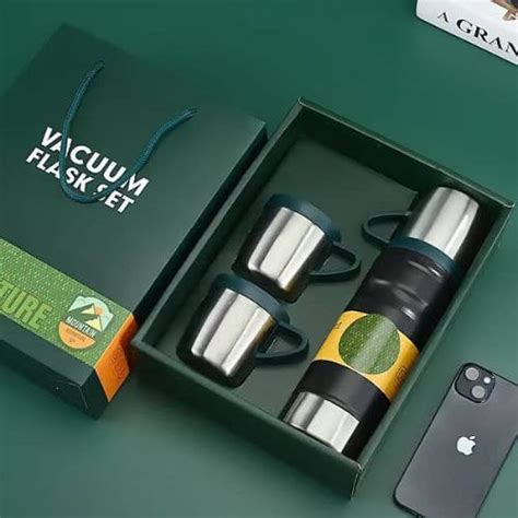 Vacuum Flask Set 500ml 3 Cups Konga Online Shopping