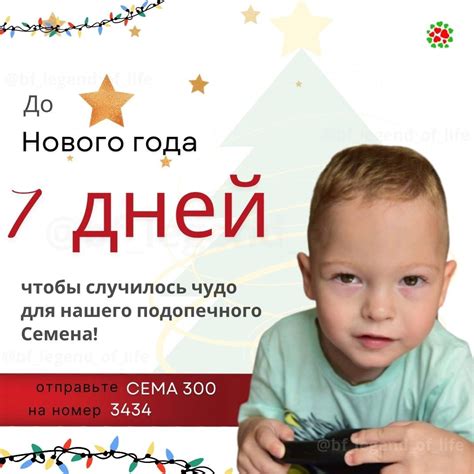 Всего лишь 7 дней чтобы случилось чудо