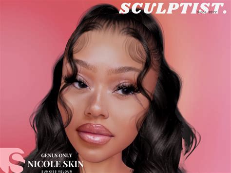 Second Life Marketplace Sculptist Nicole Skin Genus Sunkiss