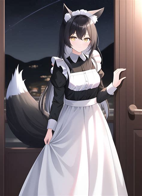 Fox Girl Maid Will Take Care Of You At The Weekend By Imzigs On Deviantart