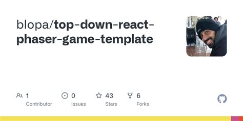 GitHub Blopa Top Down React Phaser Game Template