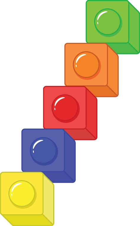 Symbol Slash In Colorful Blocks Drawing 26305992 Vector Art At Vecteezy