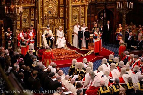 Charles al III lea a susţinut primul său Discurs al Regelui în Parlamentul britanic