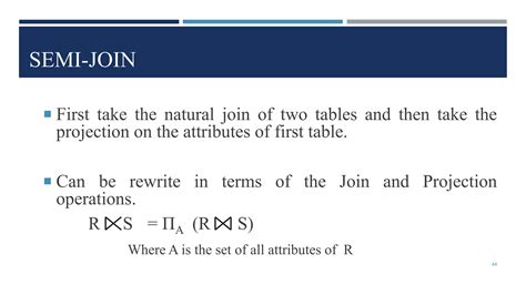 Relational Algebra And Its Operations Pptx Pptx