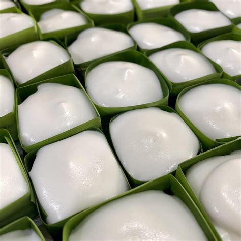 ตะโก้เผือก ขนมไทย Kanomthai Thaidessert ขนมไทยโบราณ ขนมไทย