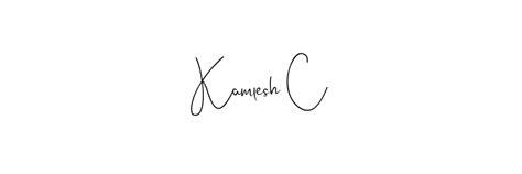 71 Kamlesh C Name Signature Style Ideas Wonderful Online Autograph
