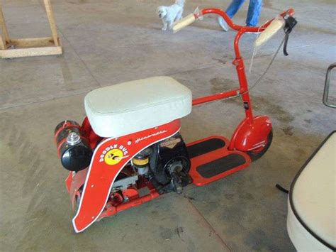 Doodle Bug Scooter Nice Restoration Correct Engine Ziemer Hilbrands