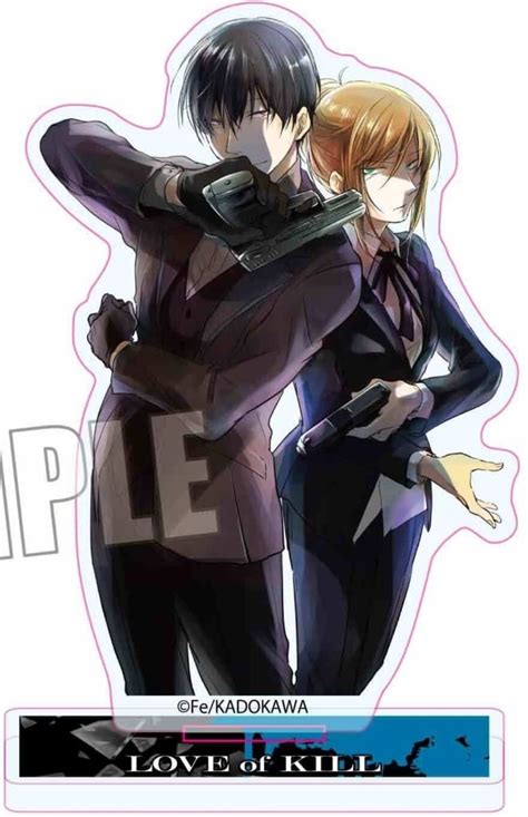駿河屋 シャトー＆リャンハ青 アクリルフィギュア 「殺し愛」（その他）