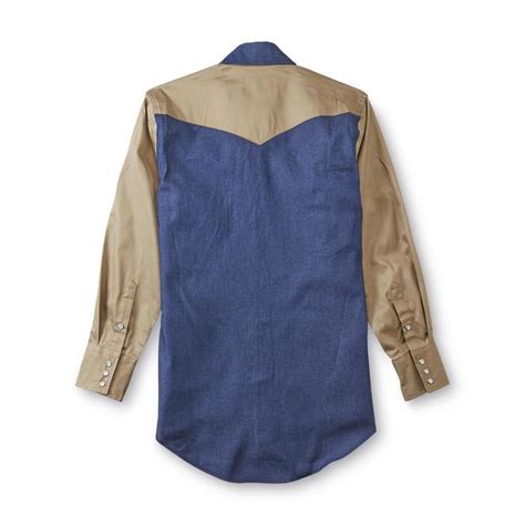 Wrangler Mens Western Shirt