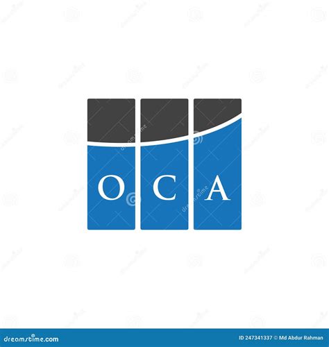 Oca Letter Logo Design On White Background Oca Creative Initials Letter Logo Concept Oca