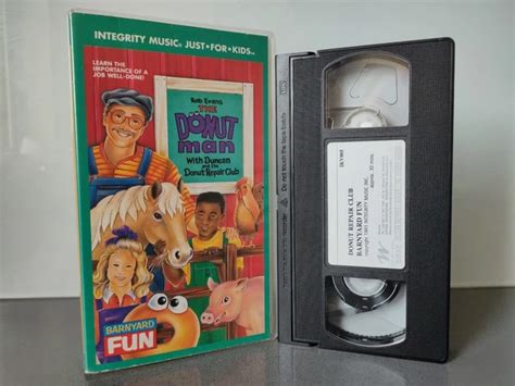 The Donut Mans Barnyard Fun Pal Vhs Video £1 99 Picclick Uk