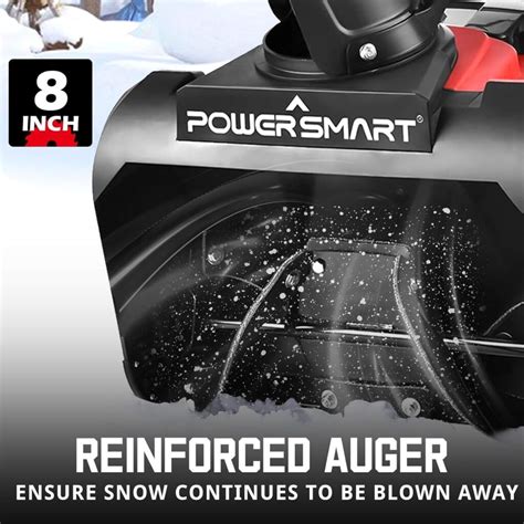 Efficient Snow Removal With Powersmart Snow Blower Gas Powered