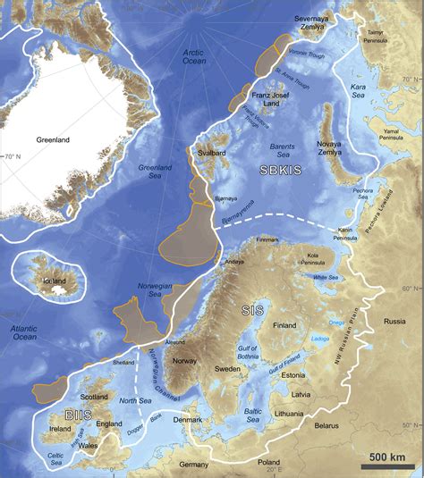 Pleistocene Ice Age Ice Cover