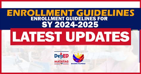 Enrollment Guidelines For School Year 20242025 Deped Tambayan Enrollment Guidelines For School Year 20242025 Deped Tambayan