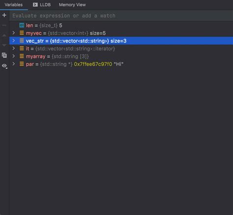 Clion Eap Enhanced Standard Library Types Rendering And View As