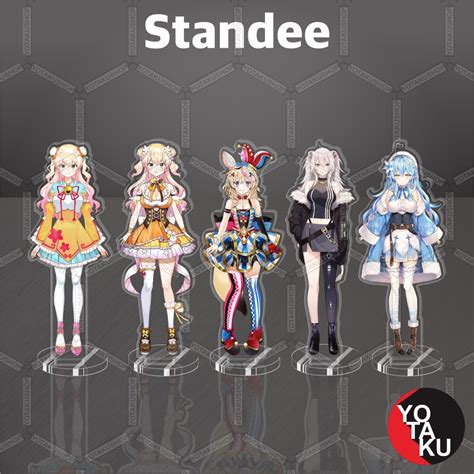 Jual Standee Besar Figure Anime Akrilik Hololive Jp Holo Five Stb Yotakushop Shopee Indonesia