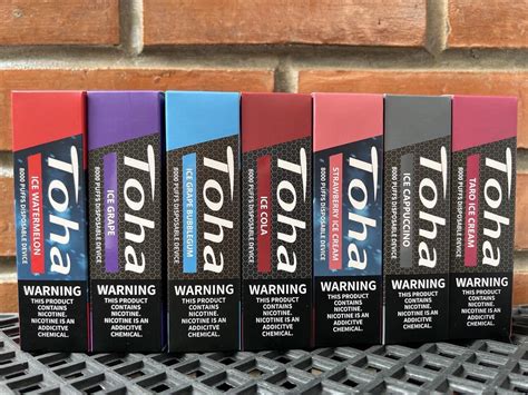 Toha 8000 Puffs Plain Disposable Pod Lazada Ph
