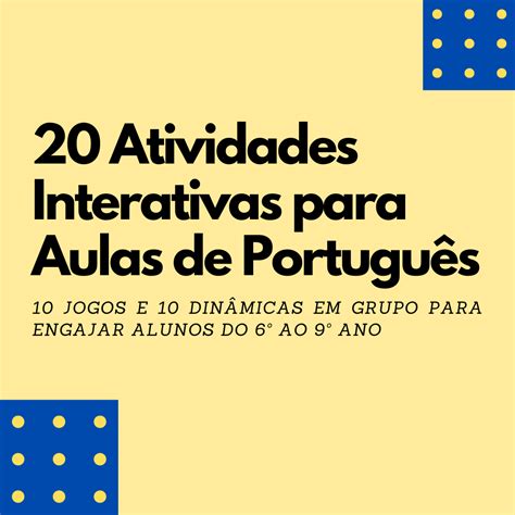 Jogos E Dinâmicas Português 6º Ao 9º Ano Edson Santos Da Silva