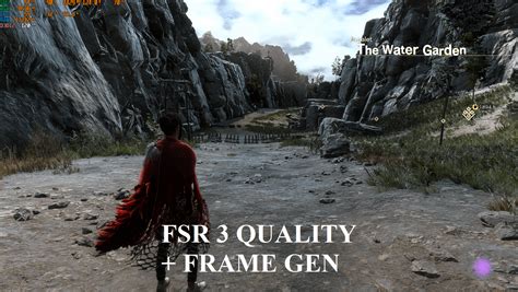 In Forspoken The Fsr 3 Frame Generation Will Give You A Better Quality Than Native R Amd