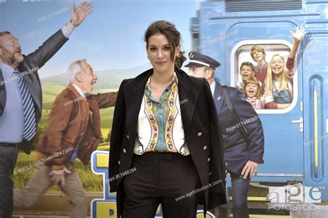 The Italian Actress Giulia Michelini During The Photocall Of The Film