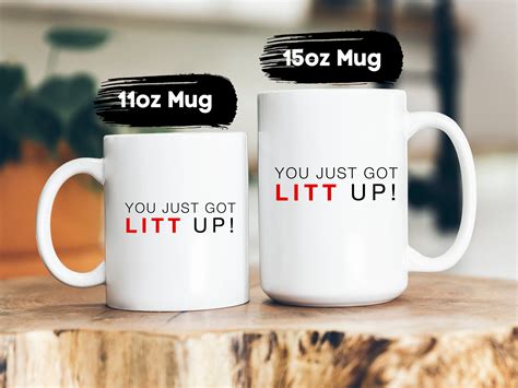 You Just Got Litt Up Mug Suits Show Designed And Sold By Slippage Erina