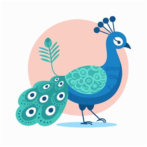 Premium Vector Peacock Vector
