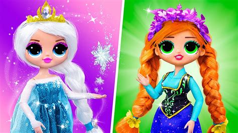 Elsa Und Anna Hacks Und Crafts LOL Surprise OMG DIYs YouTube