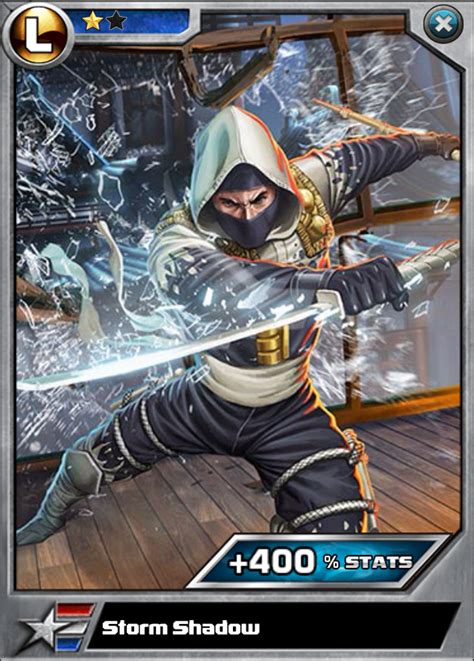 Storm Shadow L1 Gi Joe Battleground Wiki Fandom