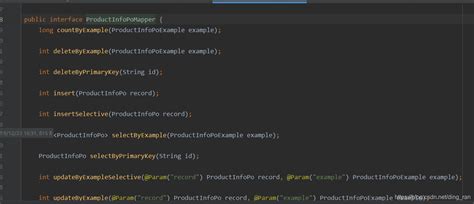 Mybatis自动生成代码mapperjava，dtojava，mapperxml详解一mybatis自动生成mapper Csdn博客
