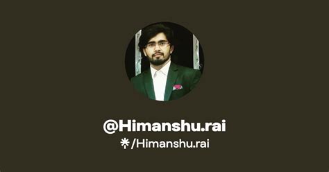Himanshurai Instagram Facebook Linktree
