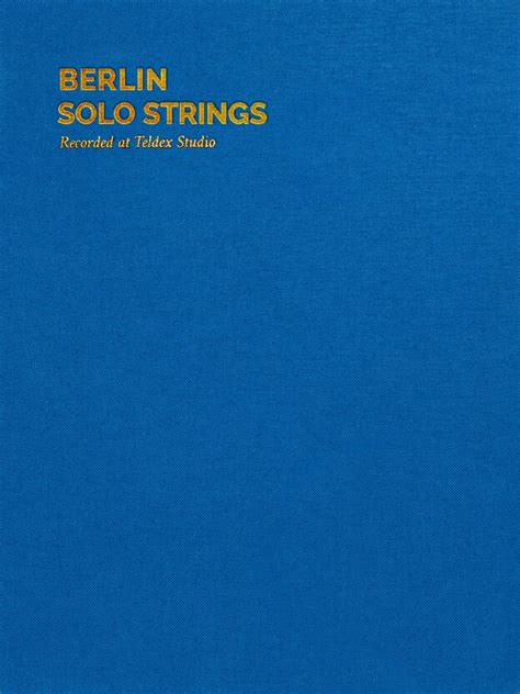 Orchestral Tools Berlin Solo Strings
