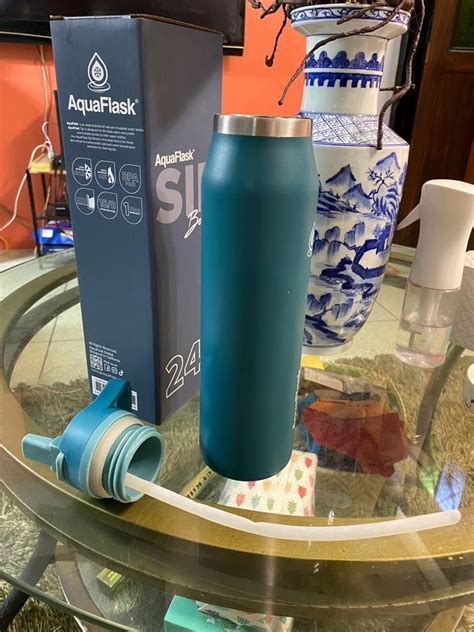 Aquaflask Sip Bottle 24oz Teal On Carousell