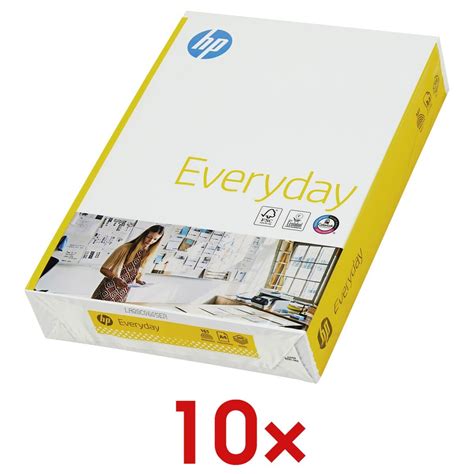 X Papier Multifonction A HP Everyday Feuilles Au Total