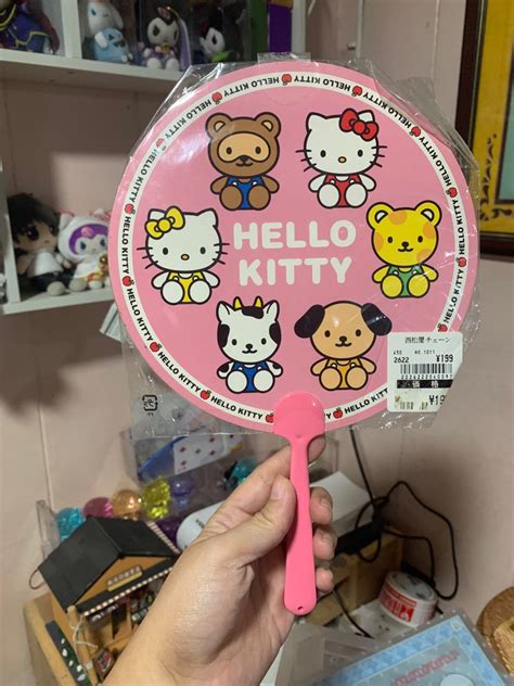 Hello Kitty Manual Fan Furniture And Home Living Lighting And Fans Fans