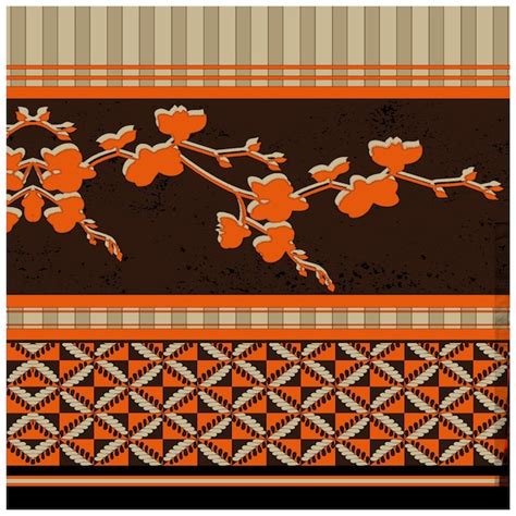 Premium Vector Digital And Textile Design Pattern