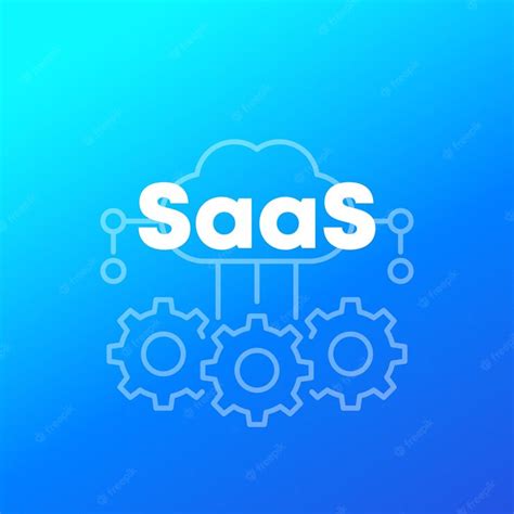 Premium Vector | Saas icon Software as a service vector