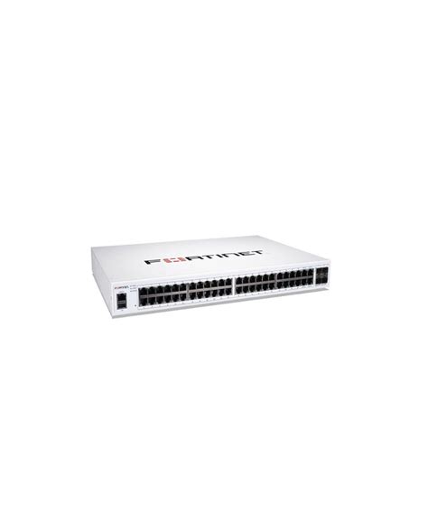 Fortinet Fortiswitch 100 48 Port Manageable Ethernet L2 Switch Fs 148f Poe