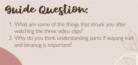 Guide Question What Are Some Of The Things Studyx