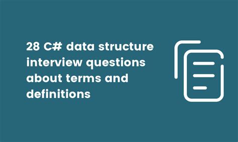 46 C Data Structure Interview Questions Testgorilla