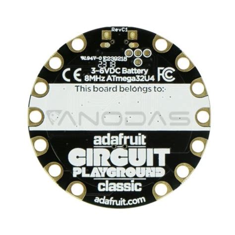 circuit playground classic suderinamas su arduino ir