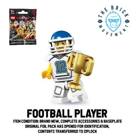 Lego® Collectible Minifigure Series 8 Football Player Minifigure