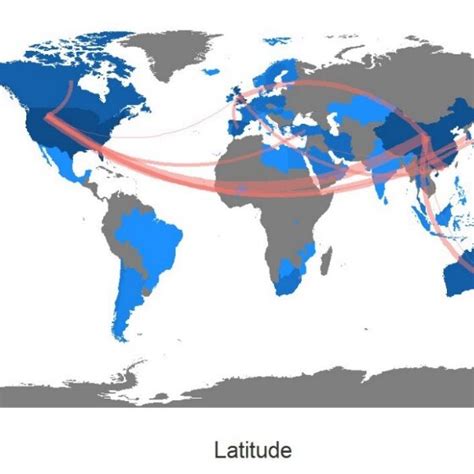 Collaboration Network Of Countries Download Scientific Diagram