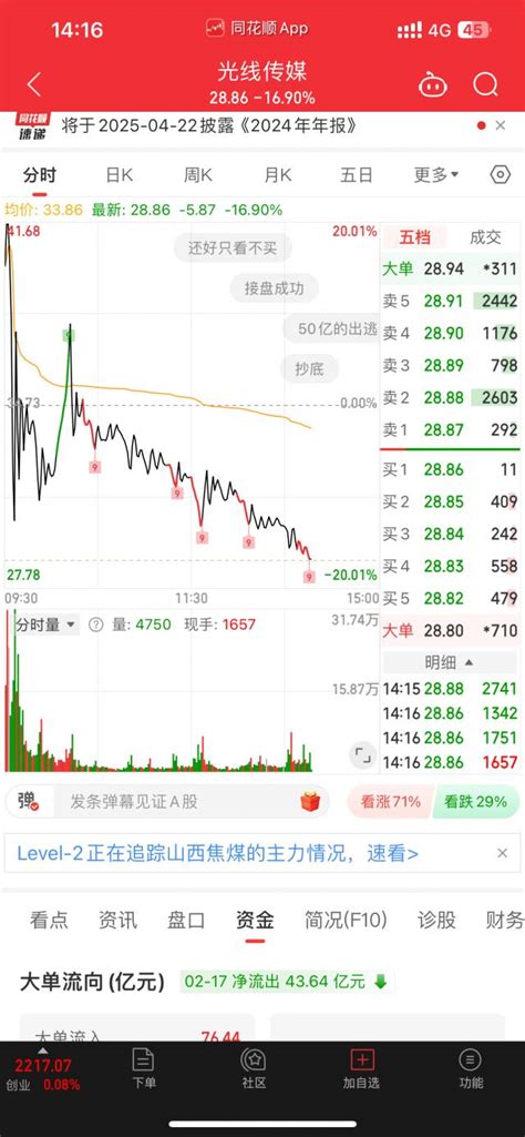 光线传媒这波高位结账40多亿 多少家人暴富啊 Nga玩家社区