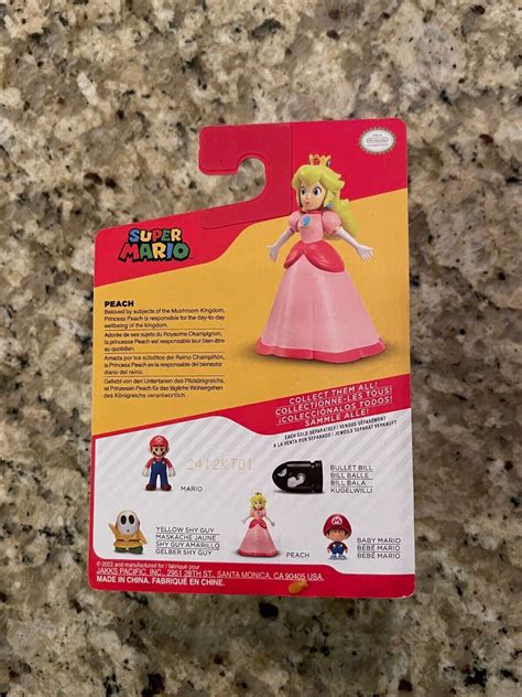 Super Mario 25 Inch Princess Peach Action Figure World Of Nintendo